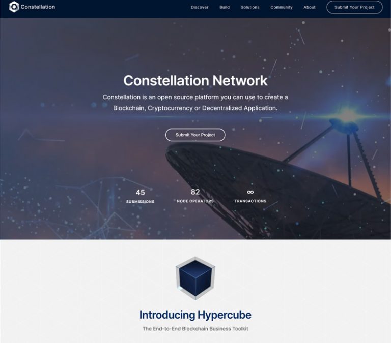 Constellation Network: Framework for Conducting Business on a Blockchain