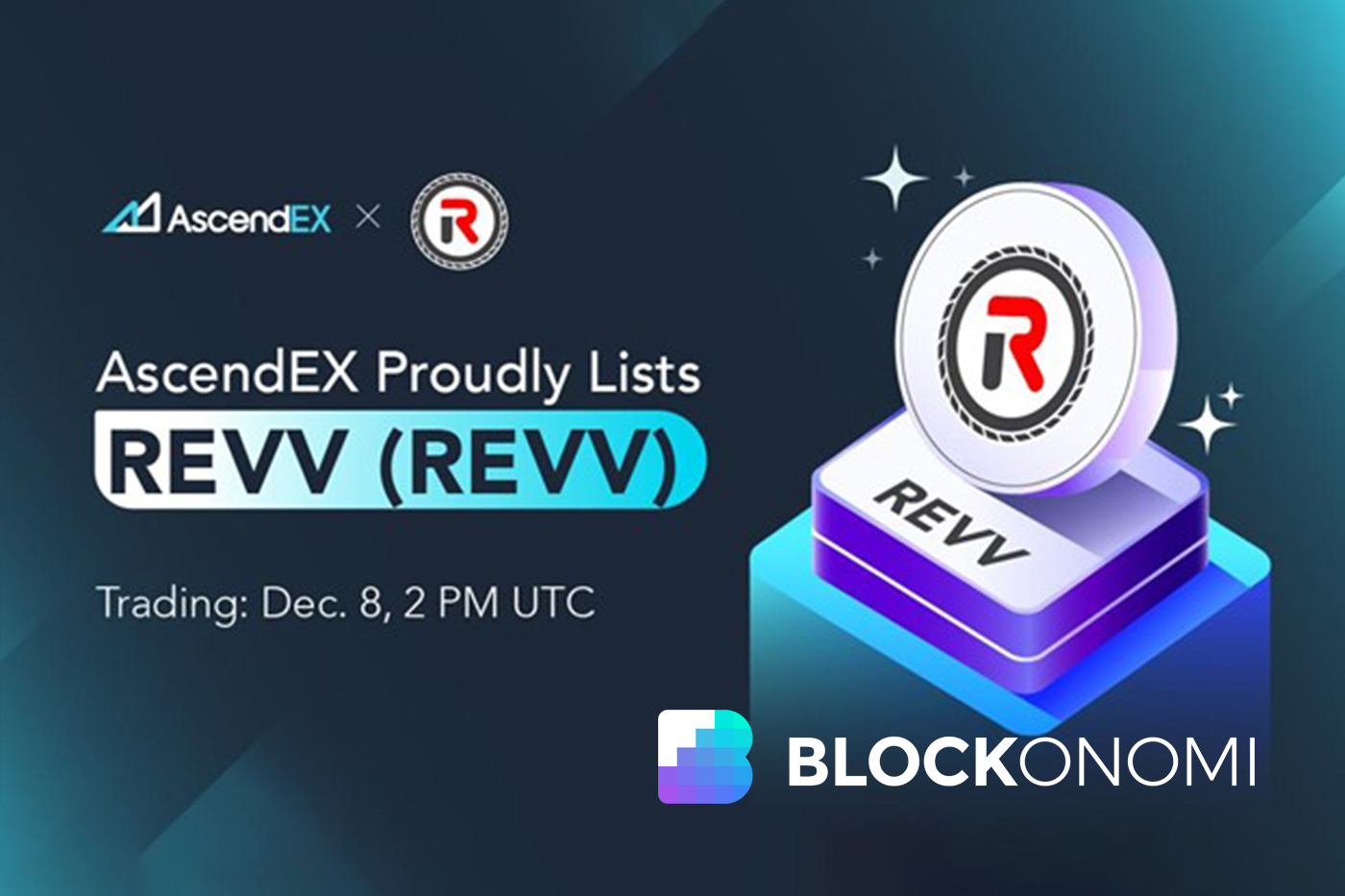 AscendEX Lists REVV Token