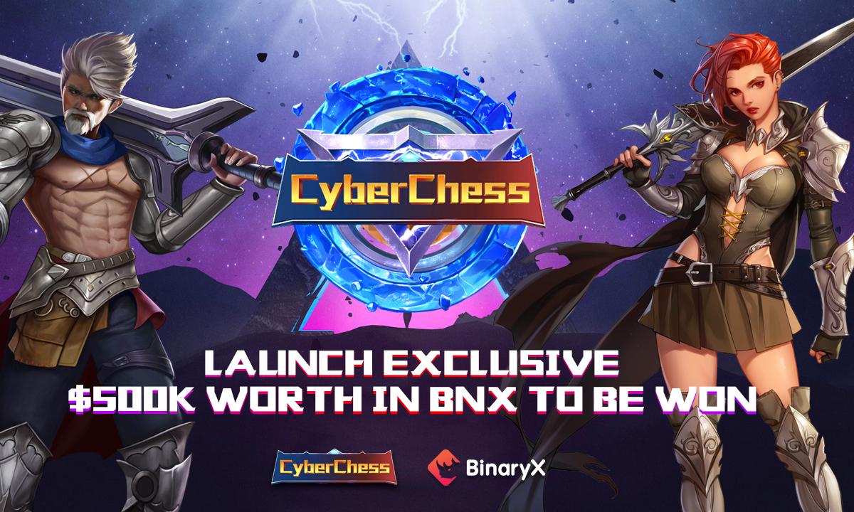 GameFi platform BinaryX launches strategy game CyberChess with $500,000 Prize Pool - Blockonomi