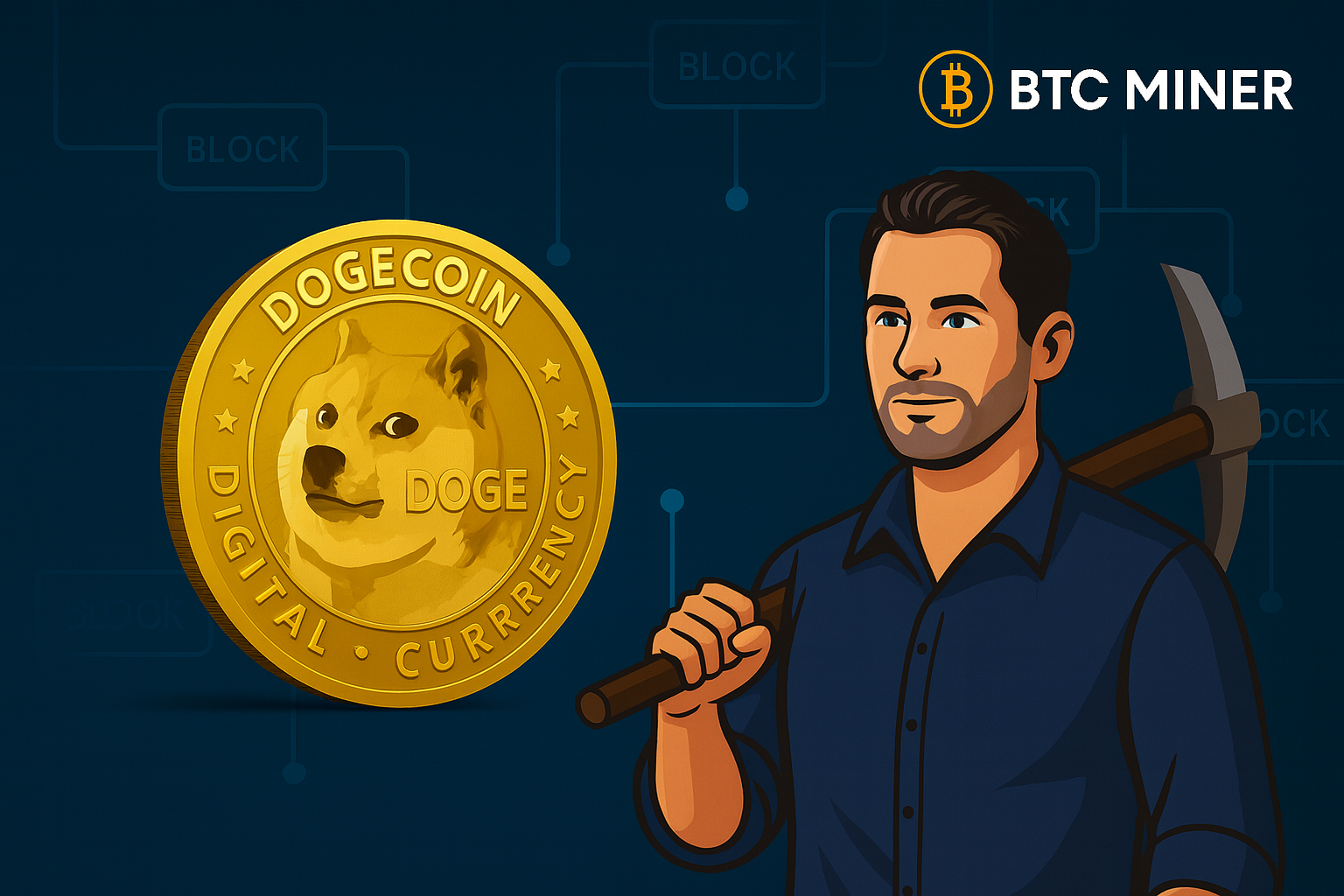 Can we mine Dogecoin? BTC Miner has the answer.